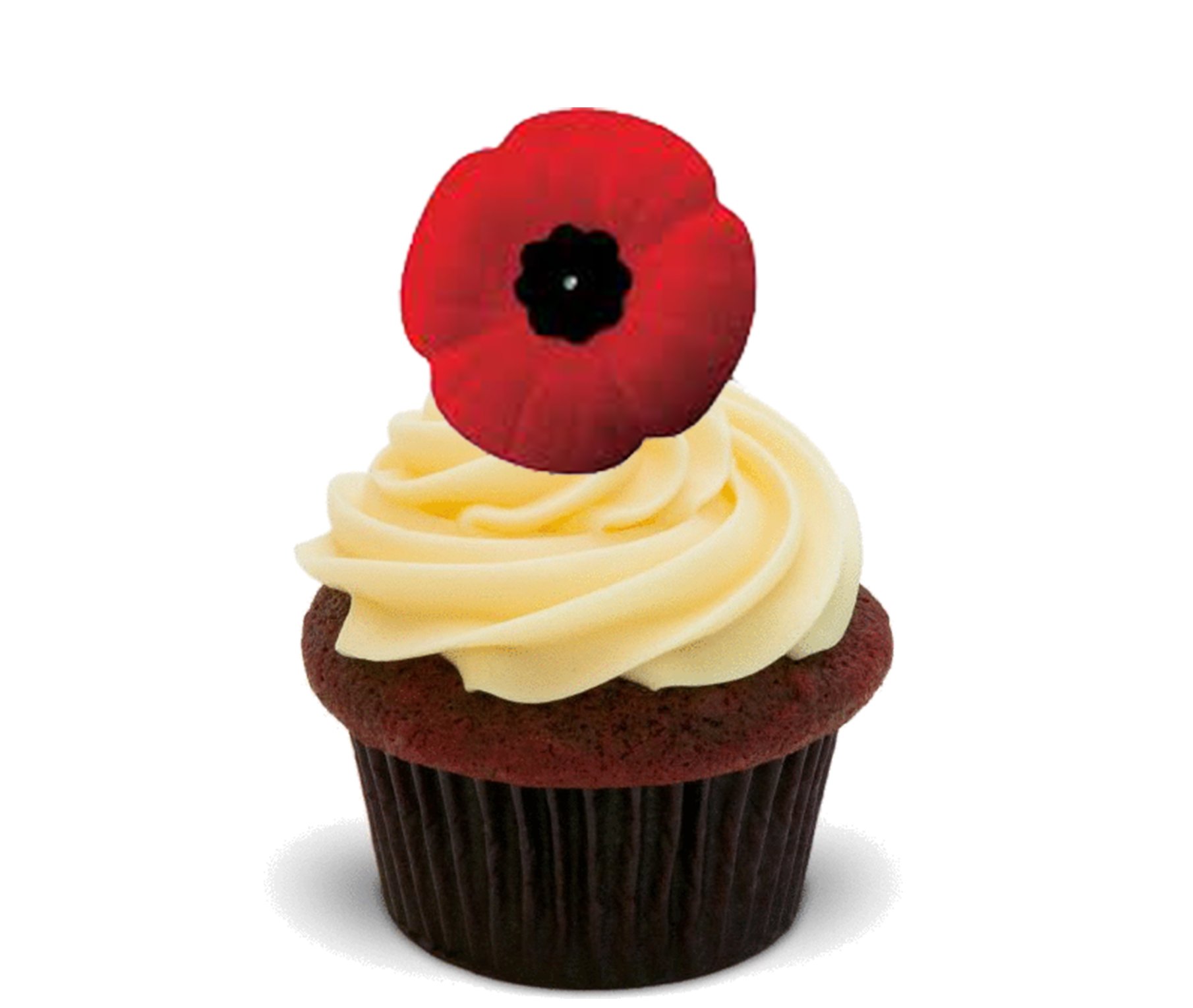 Made4You Poppy - Edible Cupcake Toppers - Stand-up Wafer Cake ...