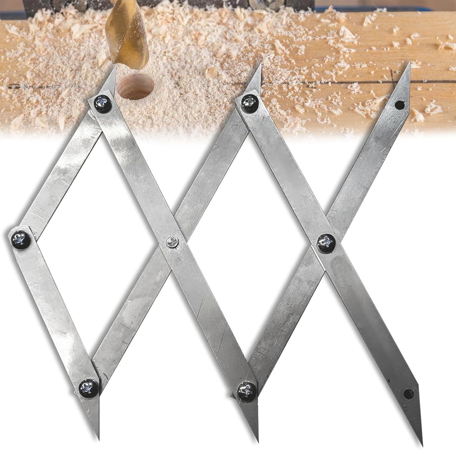 VACVOIIVCE Picket Master Pro 3 Point Center Finder, Woodworking Center ...