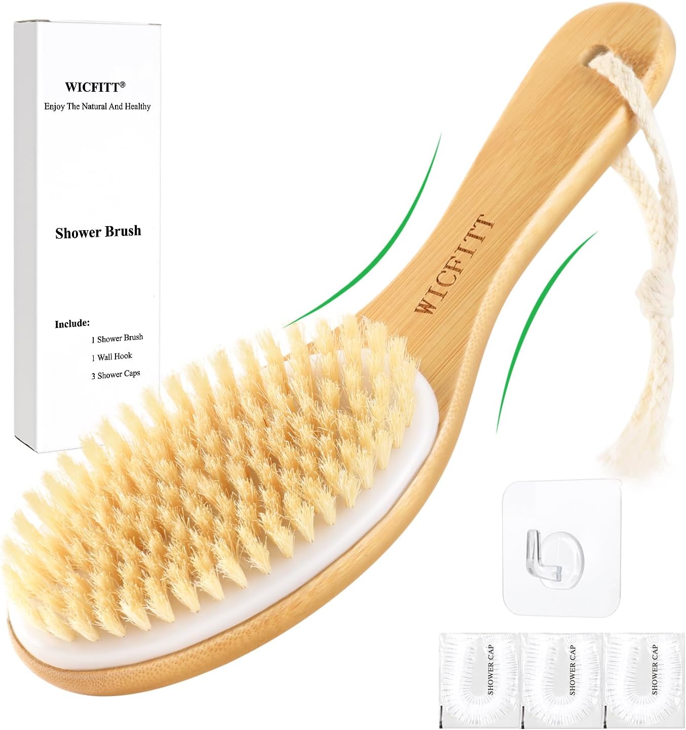 Amazon.com : Dry Brushing Body Brush, Exfoliating Body Scrubber with ...