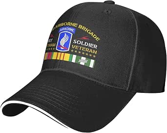 173rd Airborne Brigade Vietnam Veteran Cap Hats for Men Women Classic ...