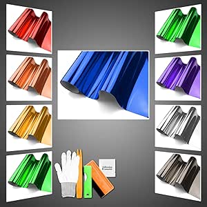 Amazon.com: Free Tool Kit Premium Silver Chrome Car Vinyl Wrap Sticker ...