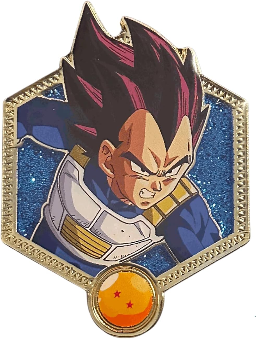 Amazon.com: Golden Series 2 Vegeta - DBZ Collectible Enamel Pin ...