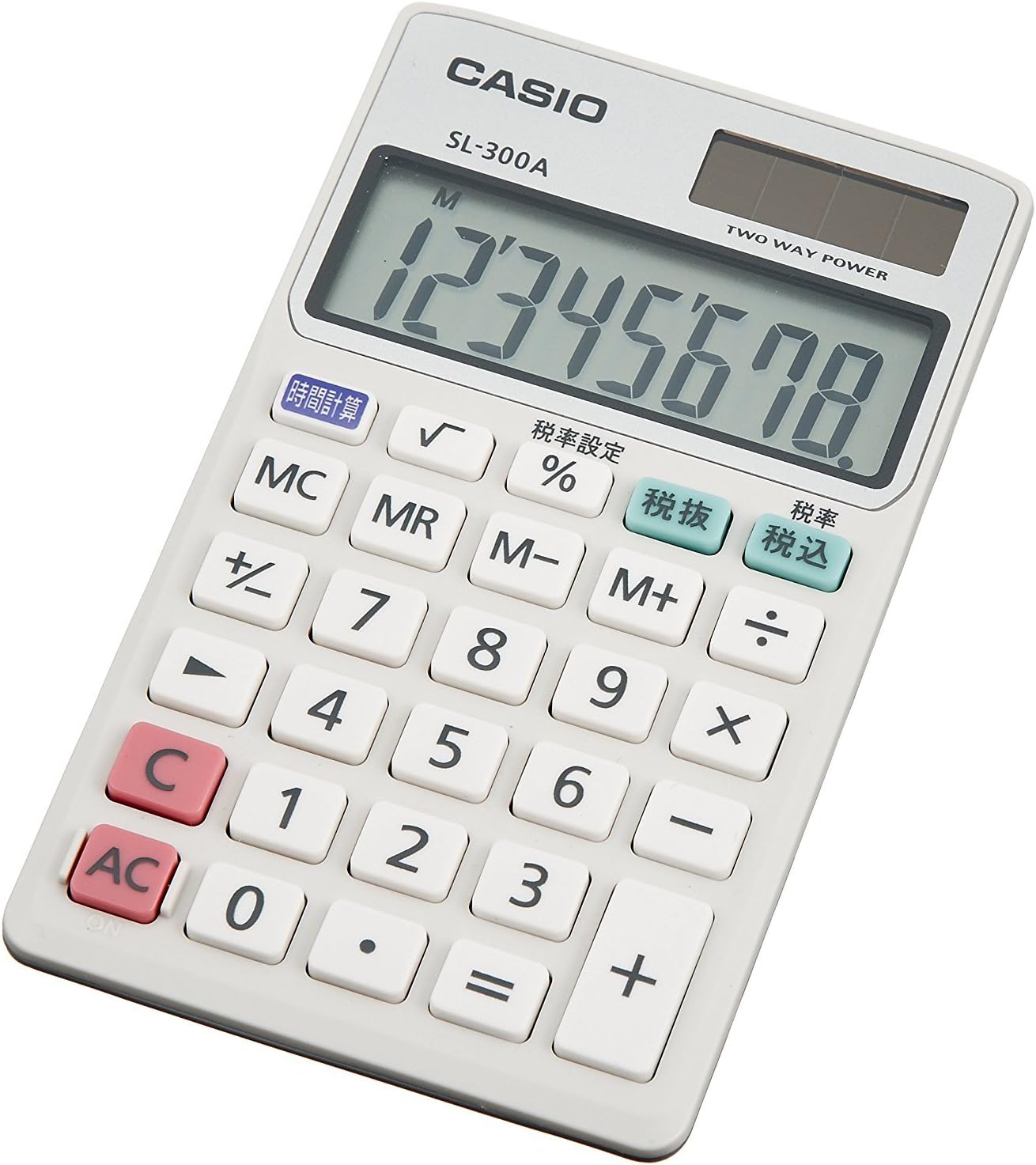 Amazon.com : Casio Personal Calculator Time/Tax Calculation Notebook ...