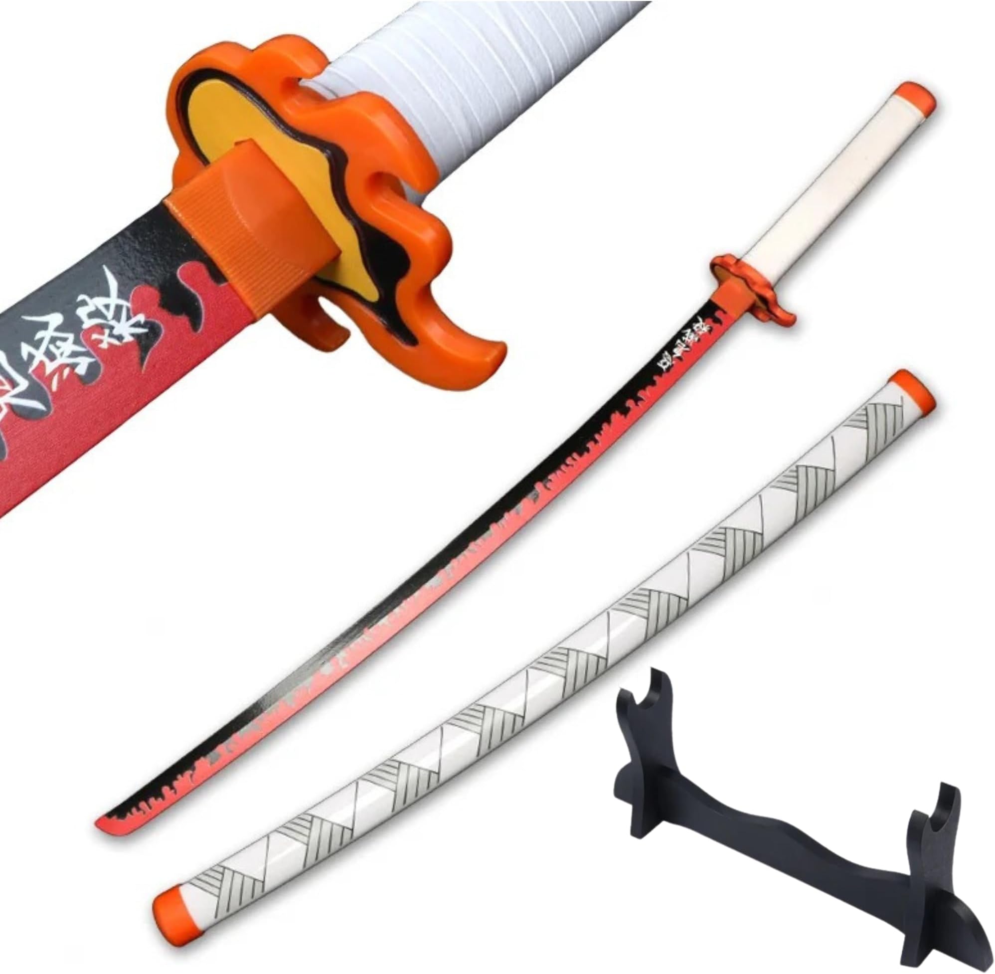 GULLI BULLI Wooden Katana Demon Slayer Anime Cosplay Katana | Standard ...