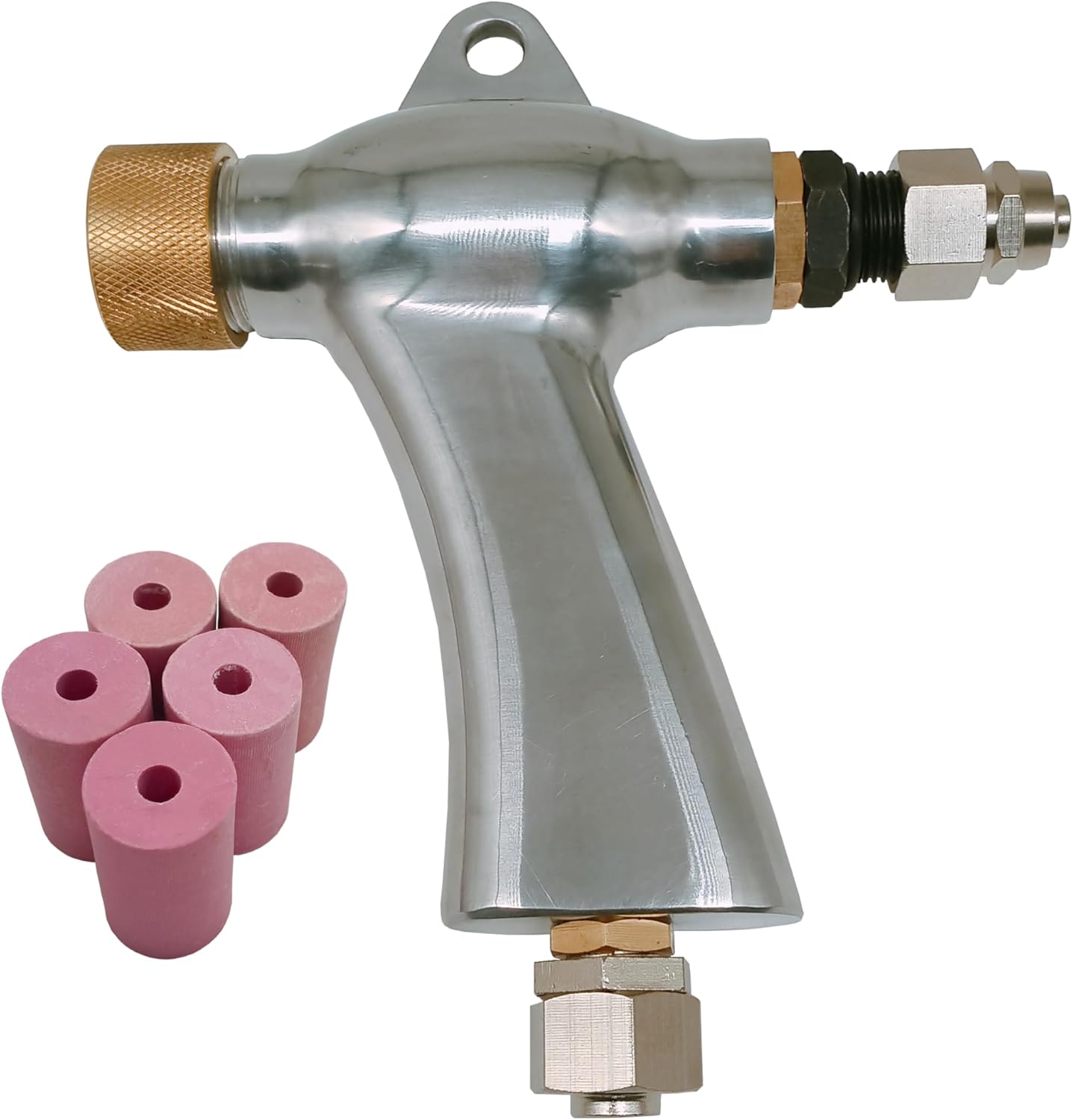 Amazon.com: Sand Blaster Gun Kit with 6 Nozzles (6mm) – Professional ...