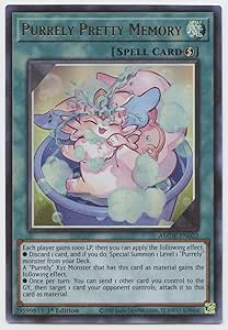 Amazon.com: Purrely Pretty Memory - AMDE-EN022 - Ultra Rare - 1st ...