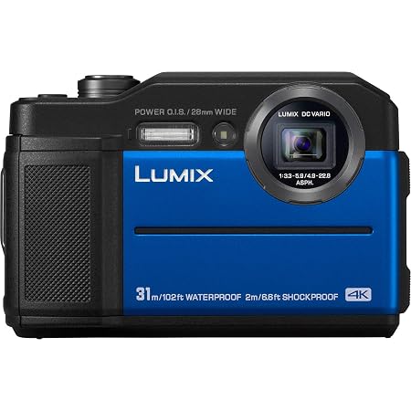 Amazon.com : Panasonic DC-TS7A Lumix TS7 Waterproof Tough Camera, 20.4 ...
