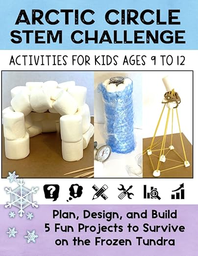 Amazon.com: STEM Activities Book The Great Arctic Circle STEM Challenge ...