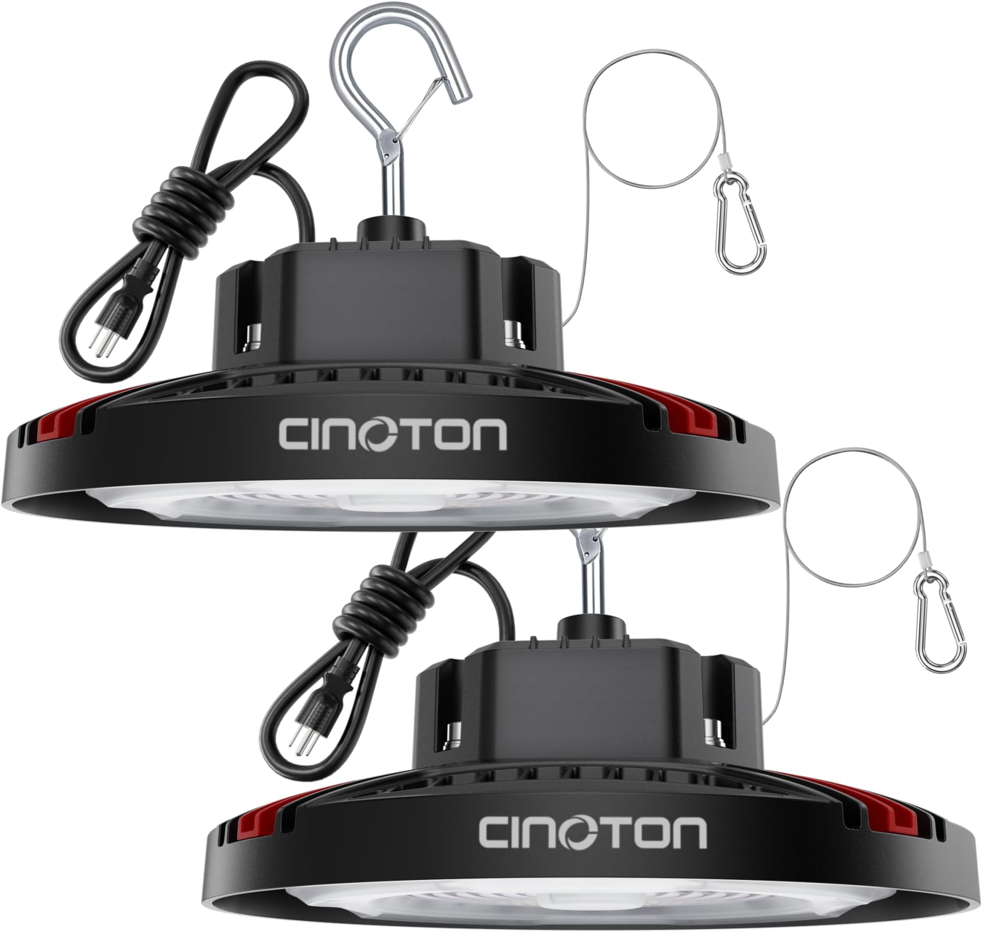 CINOTON 160W UFO LED High Bay Light, Aluminum LED Shop Lights with ...