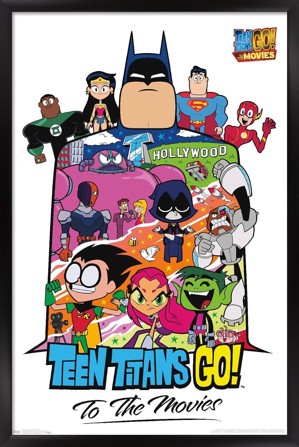 Amazon.com: Trends International Teen Titans Movie-Collage Wall Poster ...