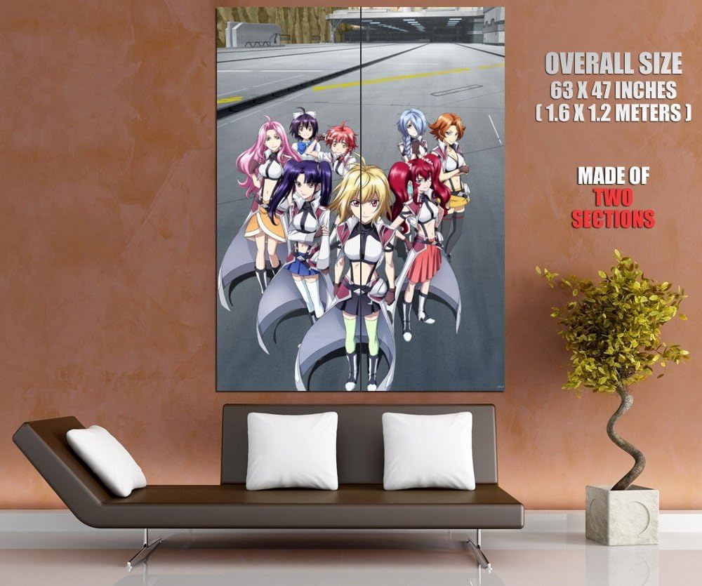 Amazon.com: ZV6416 Cross Ange Characters Anime Manga Art HUGE GIANT ...