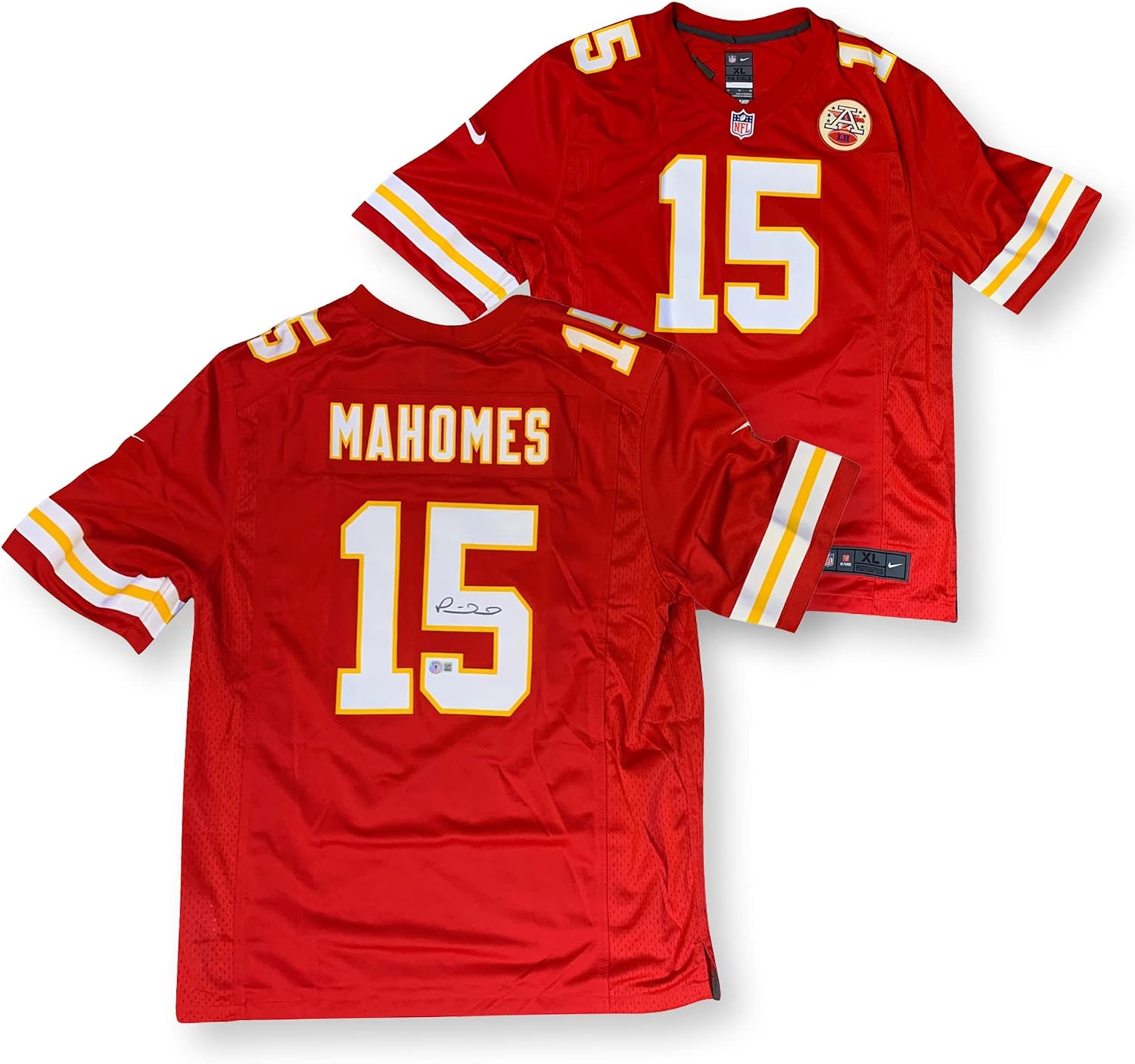 Patrick Mahomes Autographed Kansas City Game Football Signed Jersey ...