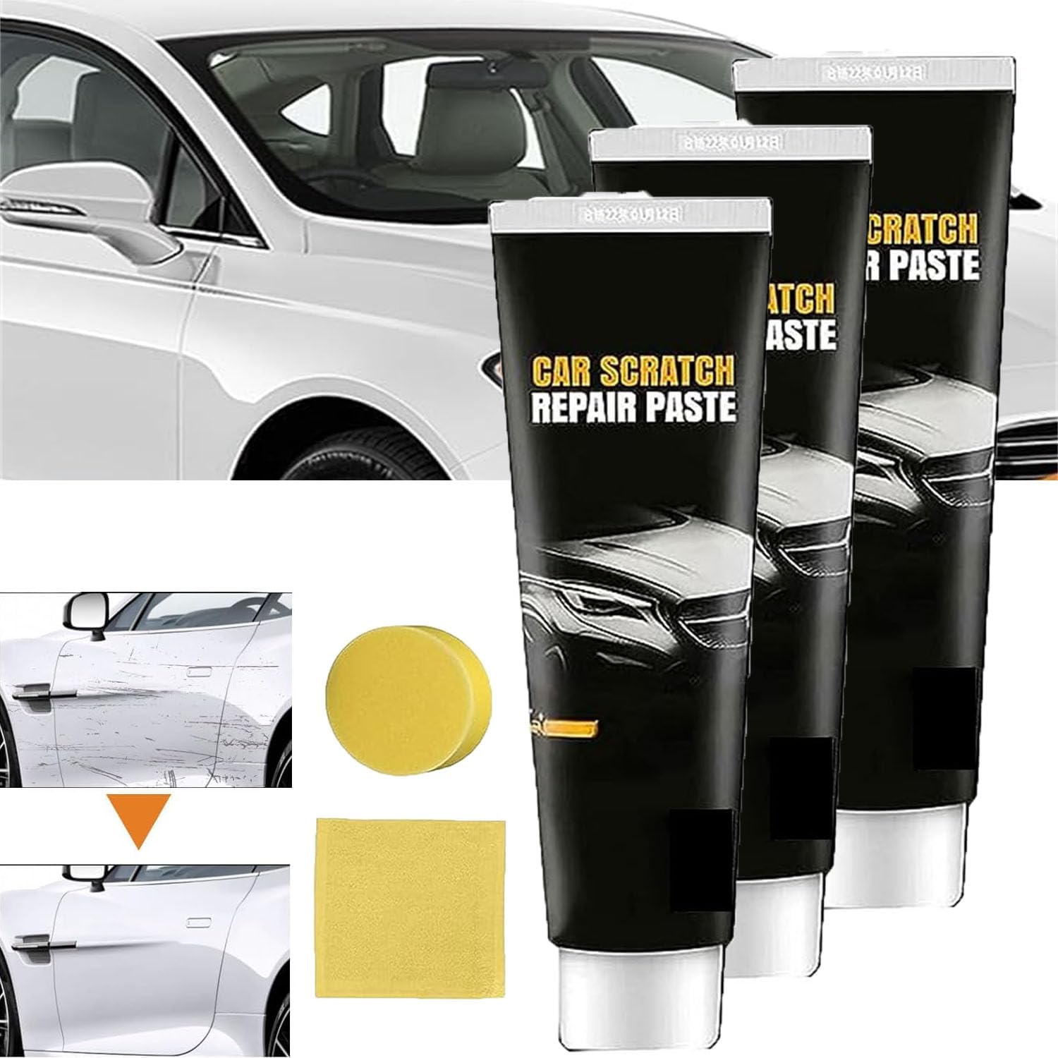 Amazon.com: Car Scratch Repair Paste,Car Scratch Removal Wax,Car ...