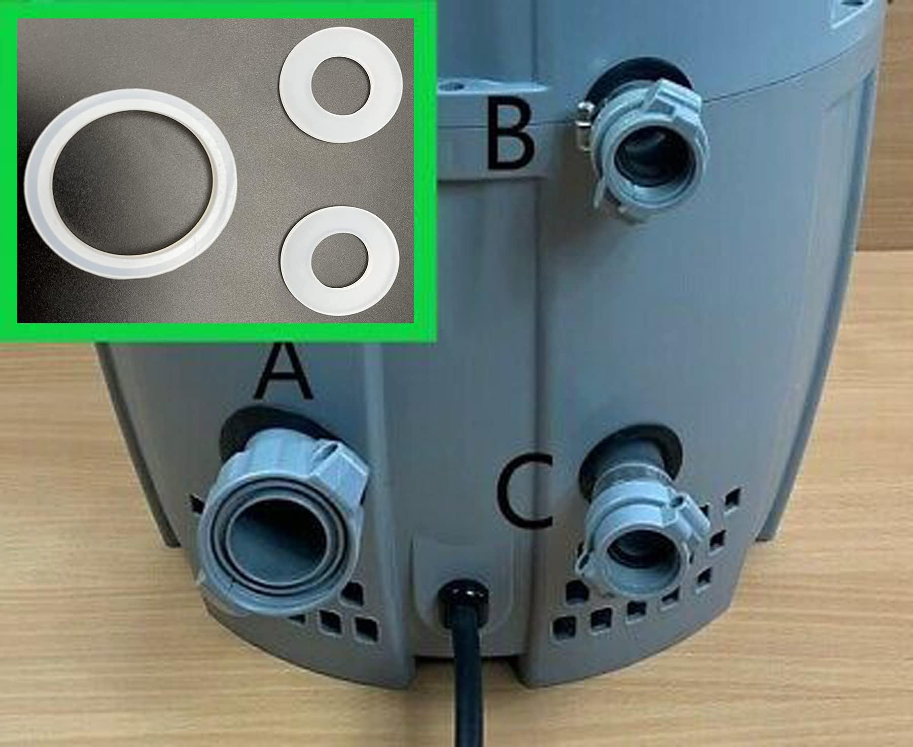 Amazon.com: Aosnom P4071 58113 Hot Tub Water Pump E02 Repair Kit for ...