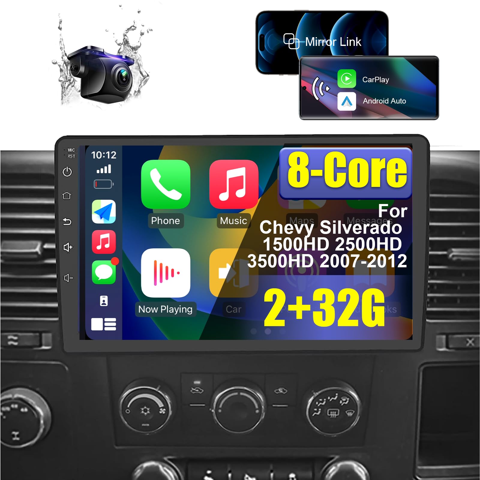 Radio Upgrade For 2007 Chevrolet Silverado 1500 2500 3500 Classic ...