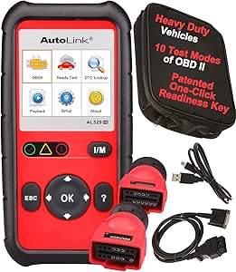 Amazon.com: Autel AutoLink AL529HD Heavy Duty OBD2 Scanner, Code Reader ...