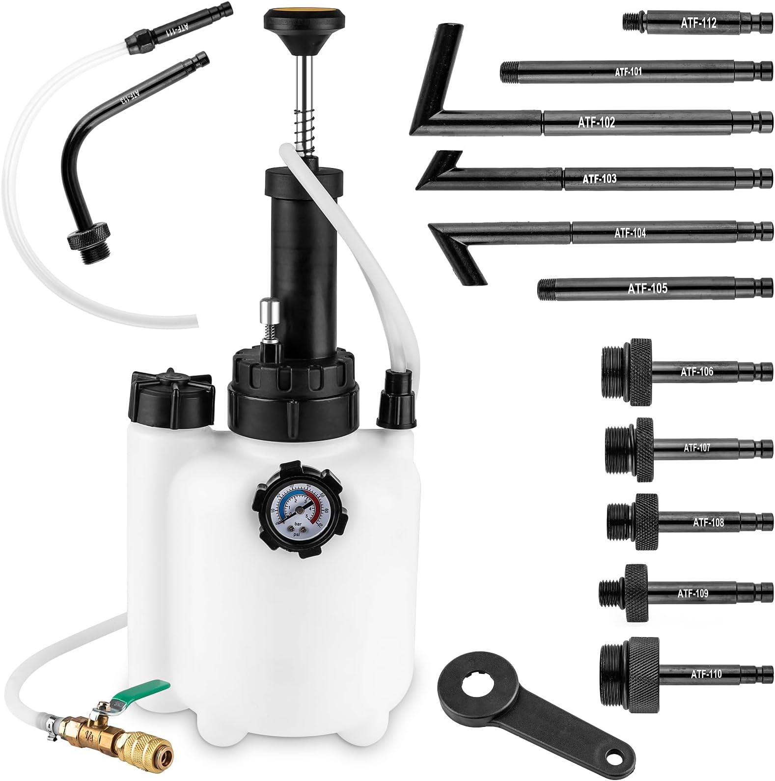 Amazon.com: 6L Transmission Fluid Pump and Oil Extractor Pump,6L ...