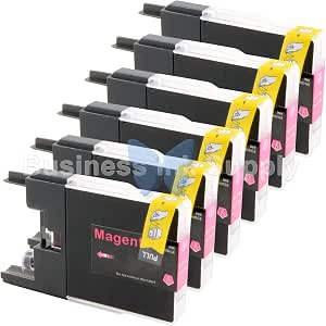 Amazon.com: DS 6 Magenta LC71 LC75 Ink Cartridge for Brother MFC ...