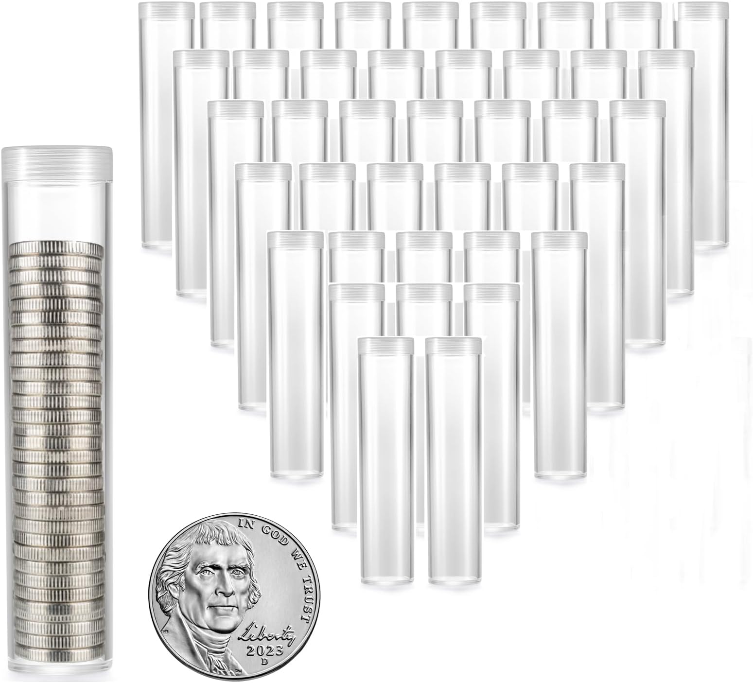 Amazon.com : simarro 3 Packs Coin Slabs Storage Boxes with 20 Slabs ...