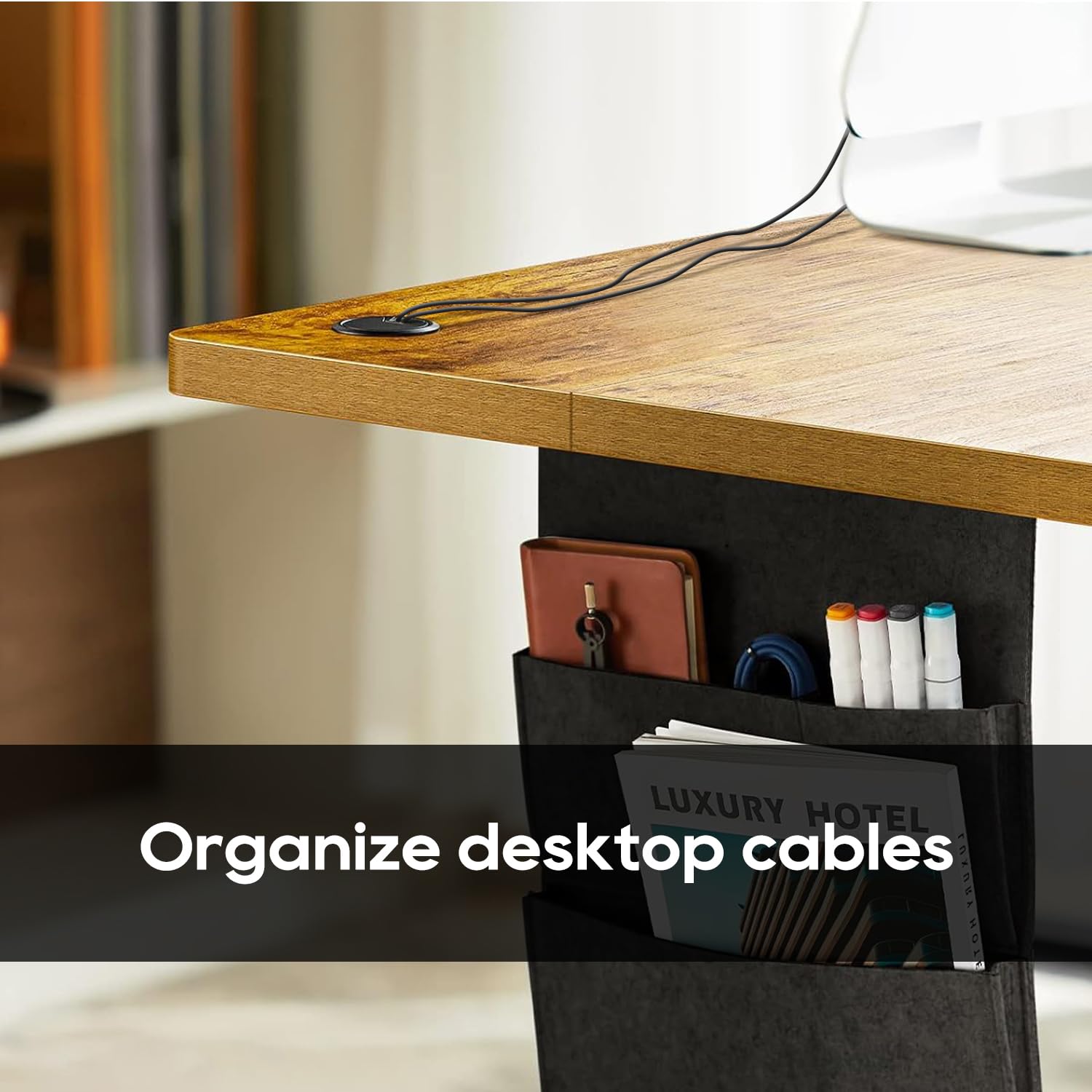 Snapklik.com : 10PCS 2 Inch (50mm) Desk Grommets