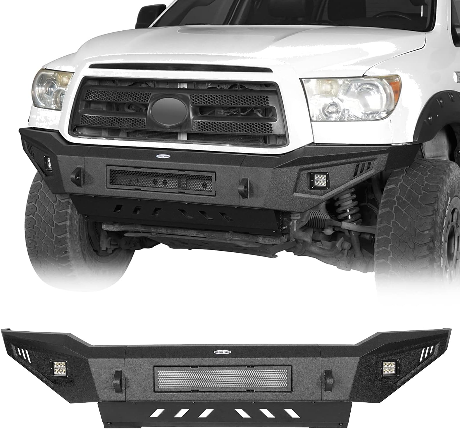 Amazon.com: MBI AUTO - Chrome, Steel Front Bumper Face Bar for 2007 ...