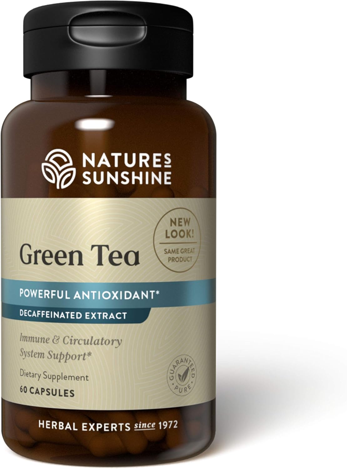 Amazon.com: Nature's Sunshine Green Tea Extract 60 Capsules : Health ...