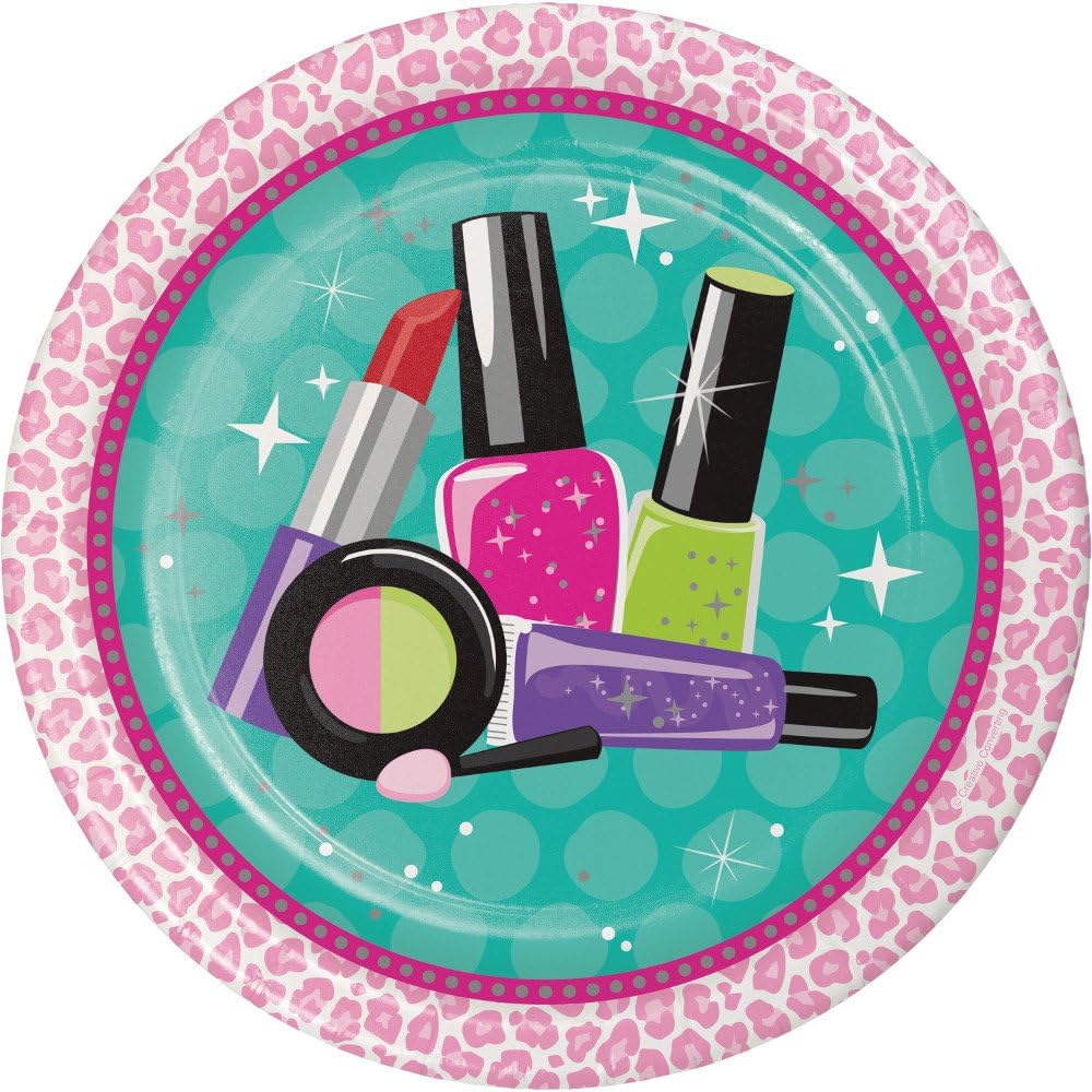 Amazon.com: Creative Converting 8 Count Sturdy Style Icons Round Paper ...