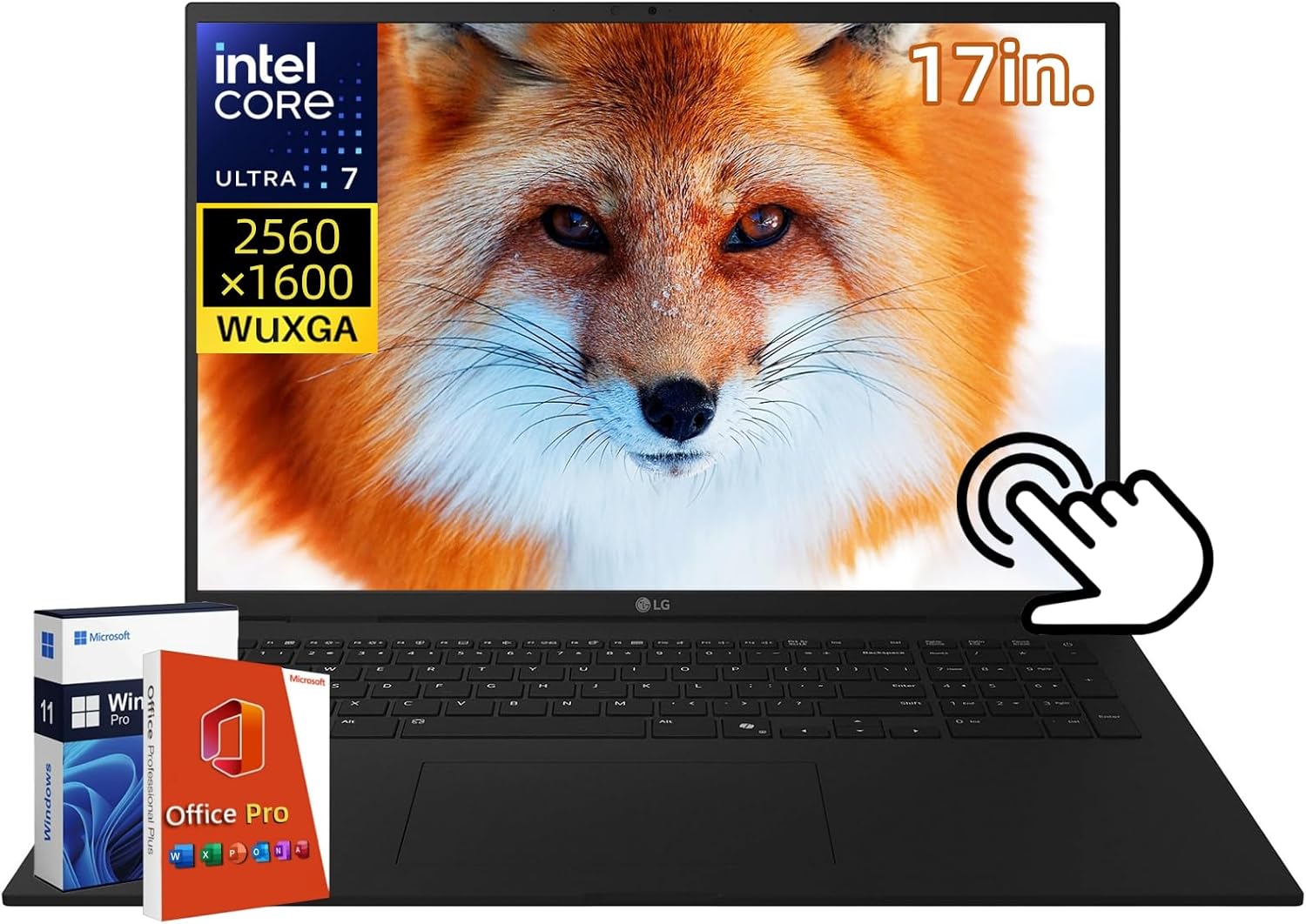Amazon.com: LG Gram 17 Touchscreen Laptop Copilot+ PC, 17 inch ...