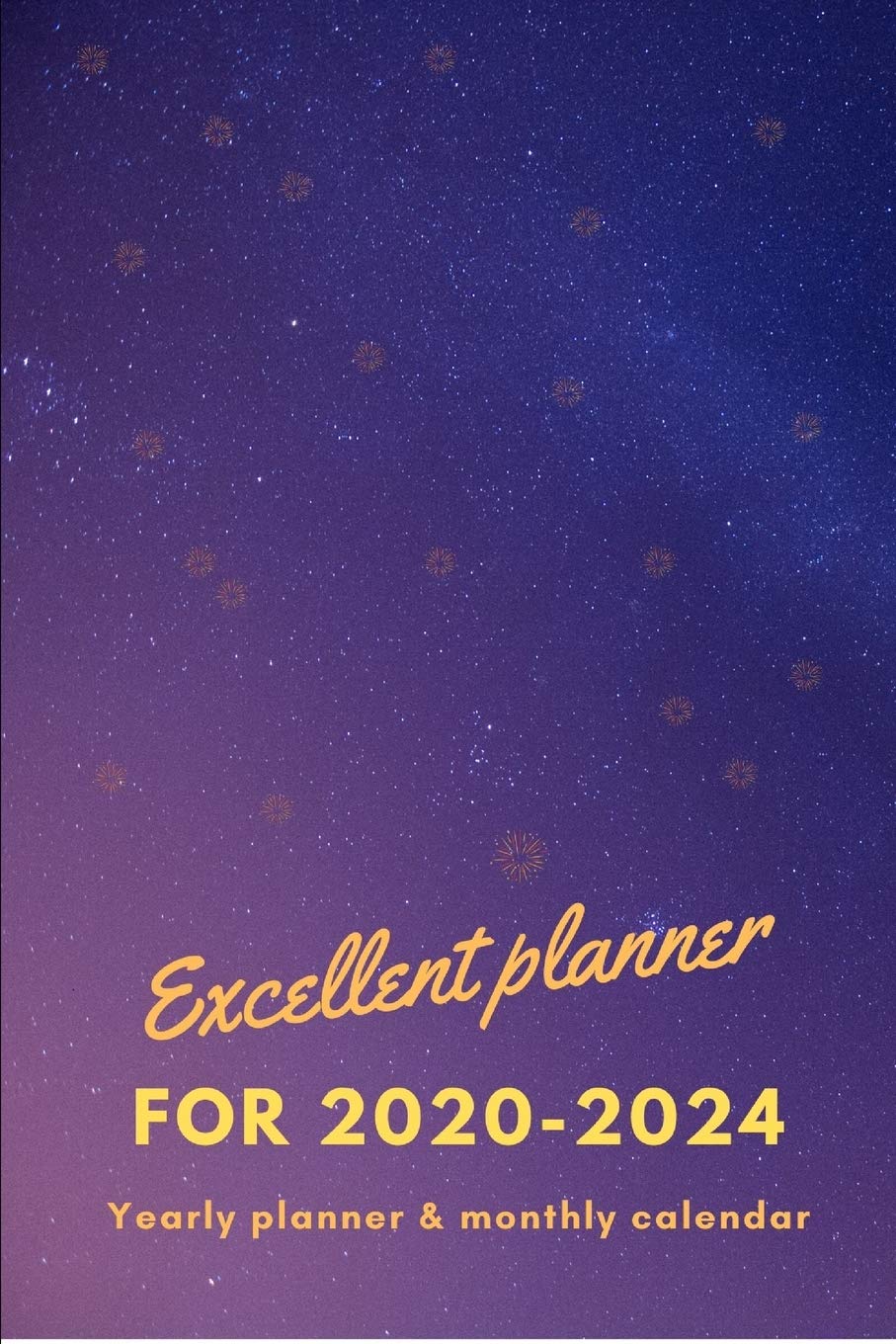 Buy Excellent planner for 2020-2024 Yearly planner and monthly Online ...