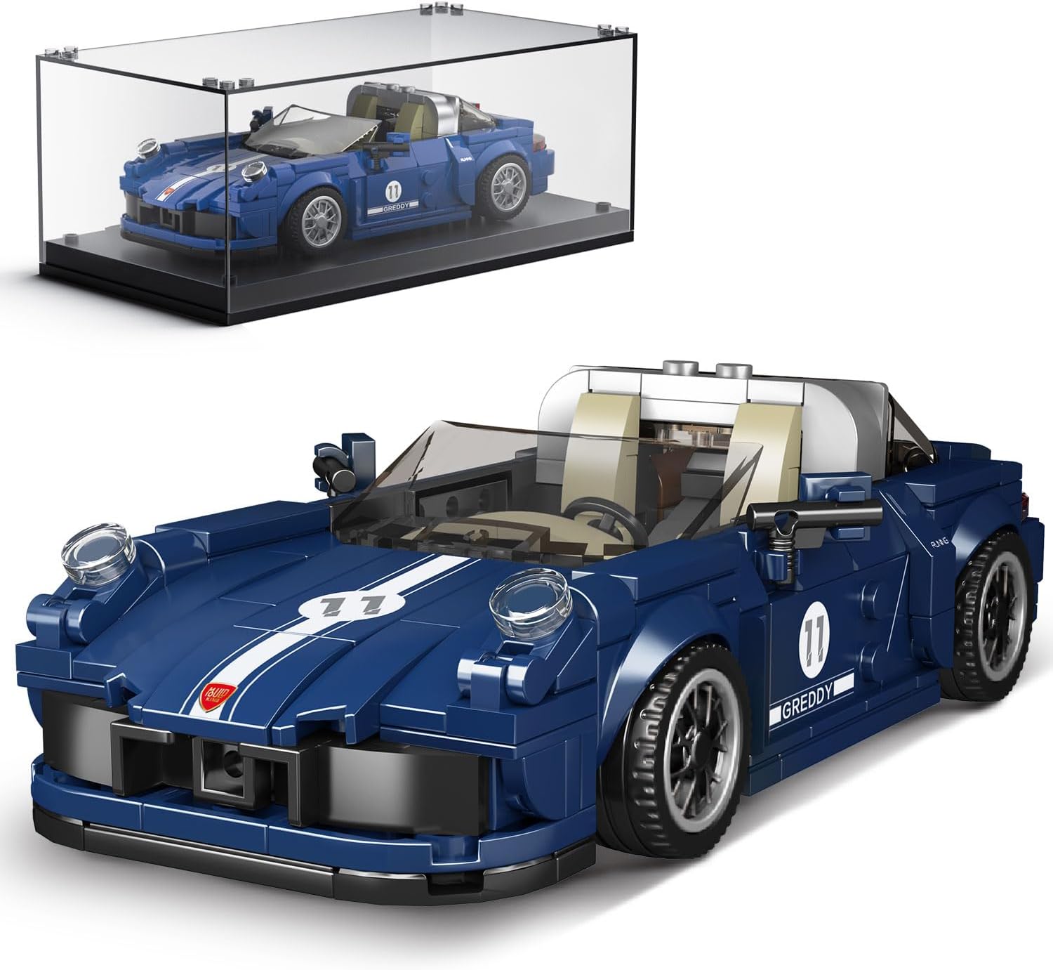 Amazon.com: Mould King Speed Champion 911 Targa 4 Car Models Building ...