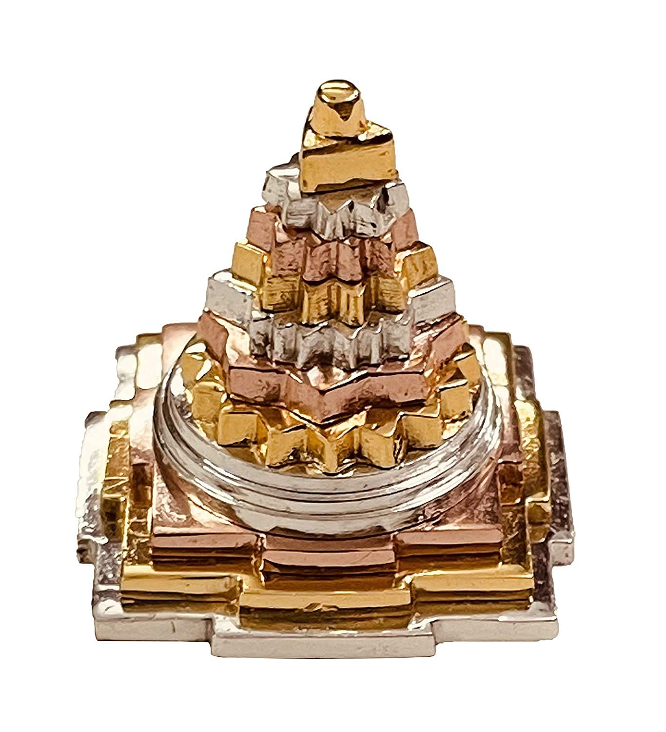 Buy A & S VENTURES 2" X 2" Panch Dhatu(Mix Metal) Laxmi Meru Shree ...