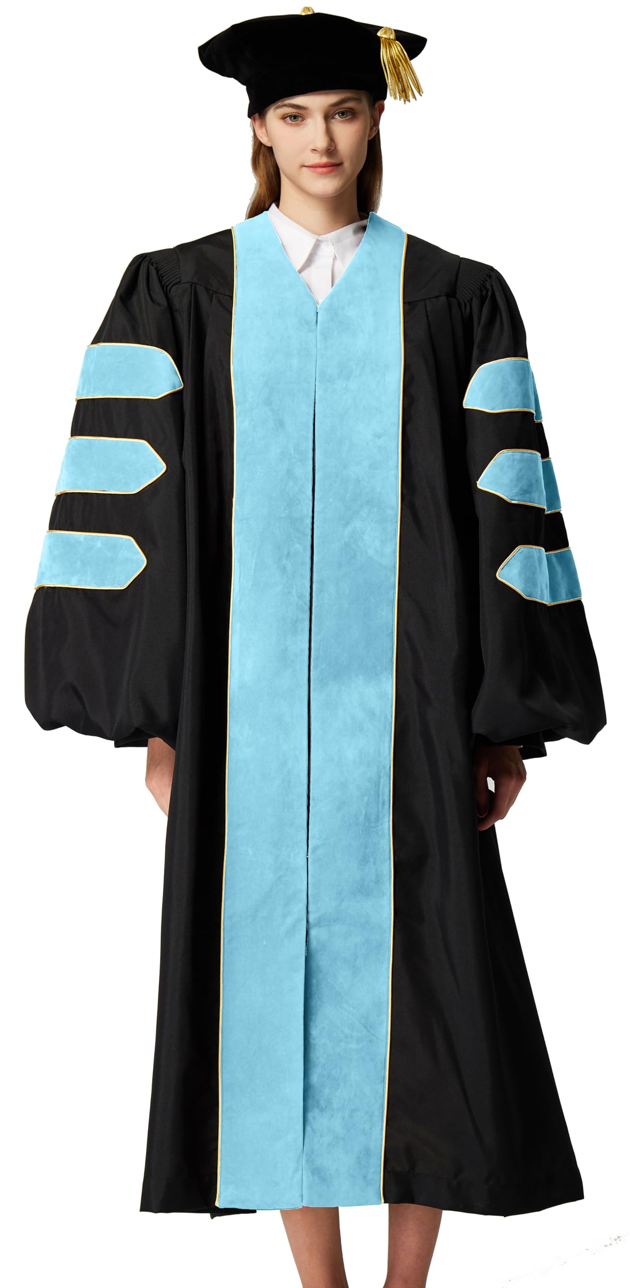 Snapklik.com : MyGradDay Unisex Deluxe Doctoral Graduation Gown And 8 ...