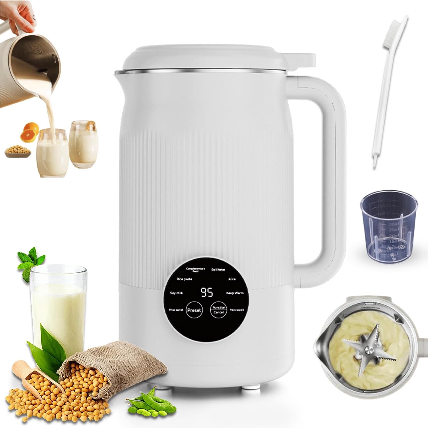 Amazon.com: The 8-in-1 Multifunction Nut Milk & Juice Maker, 2026 New ...