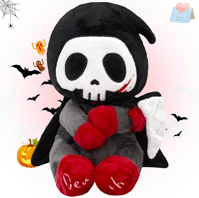 Amazon.com: SpecialYou 10" Otto Reaper Plush Toy, Halloween Skull Grim ...