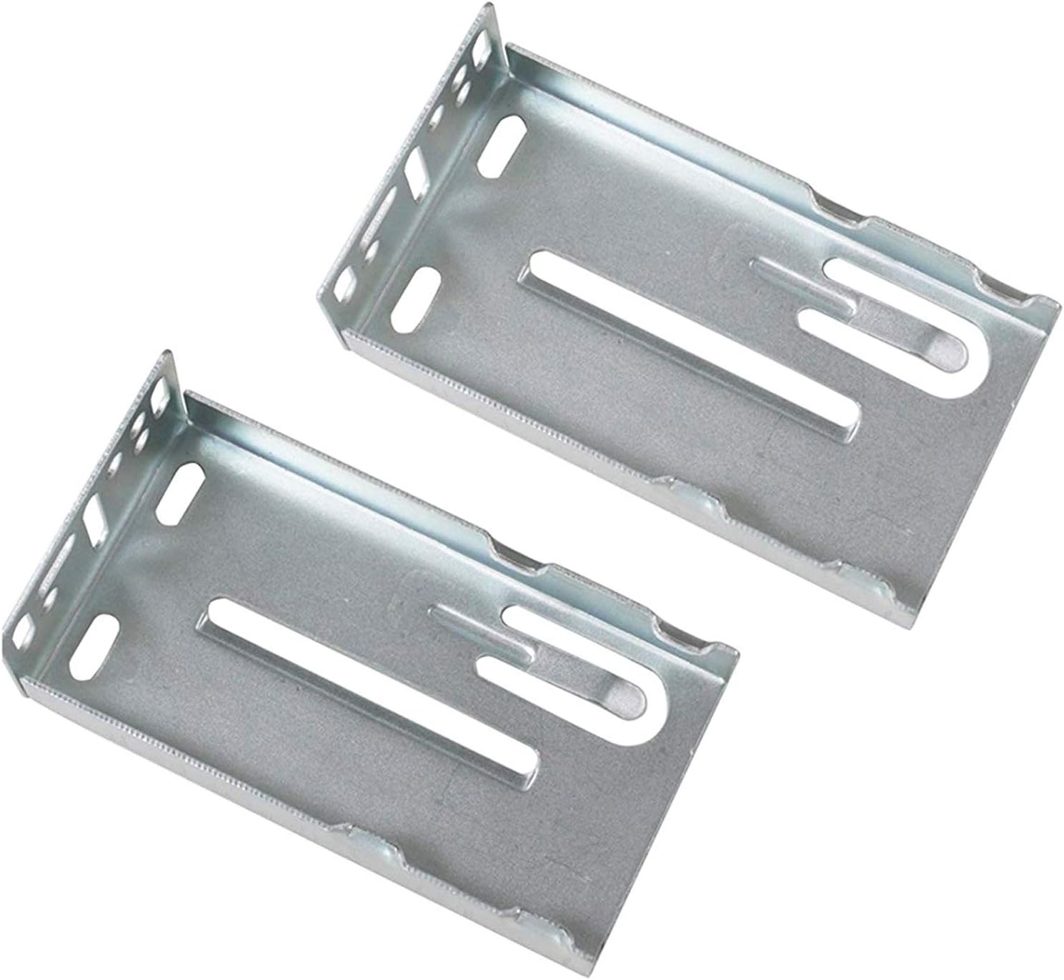 Knobonly 10 Pair Knobonly Rear Mount Drawer Slides Brackets for Cabinet ...
