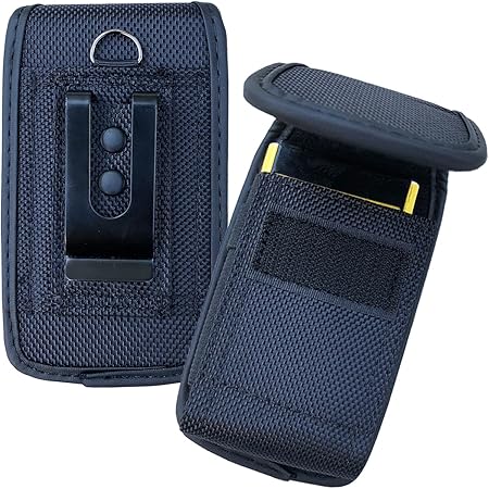 Amazon.com: Flip Phone Holster with Belt Loop and Clip, Maezar Nylon ...