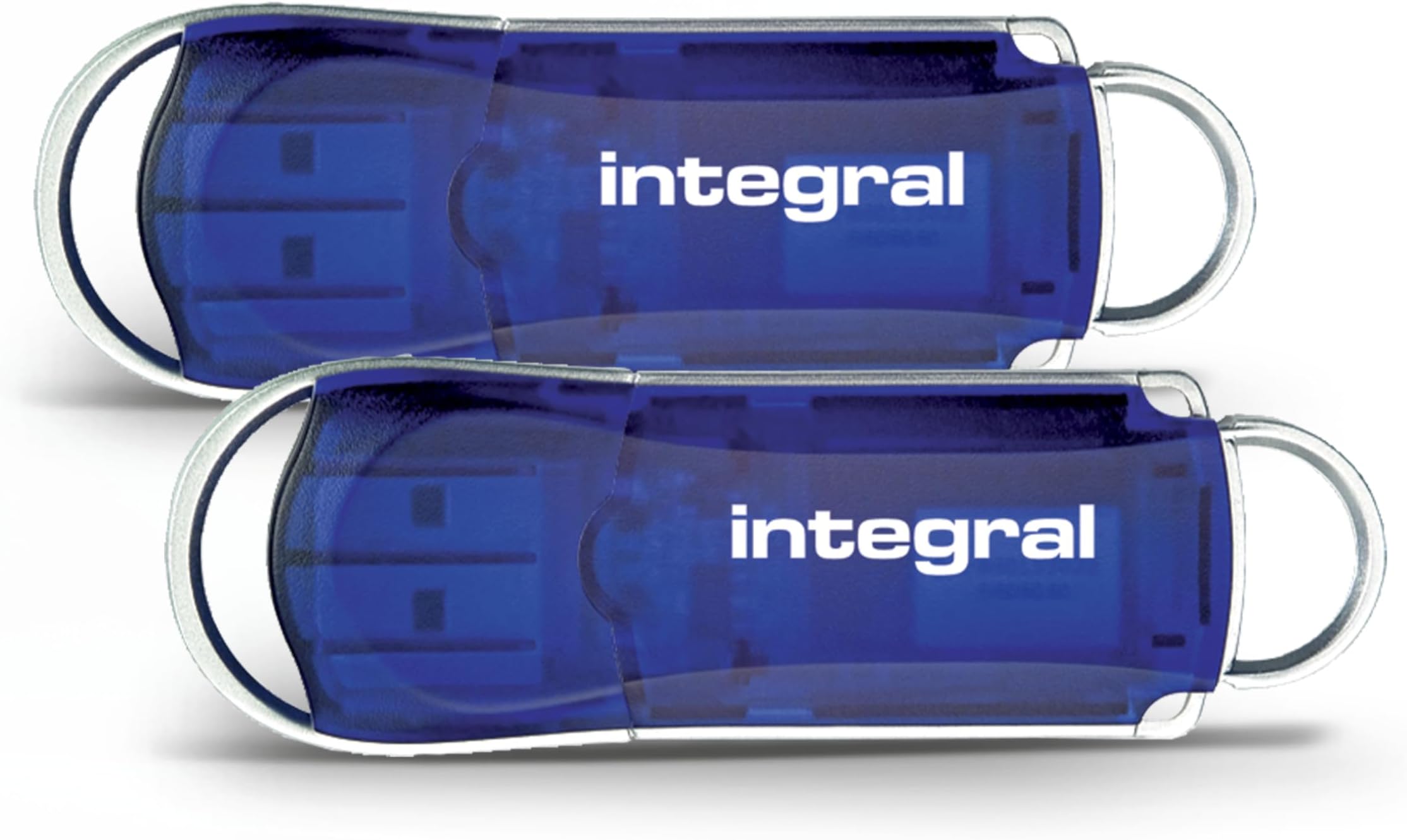 Integral INFD8GBCOU 8GB USB Memory 2.0 Flash Drive Courier Blue ...