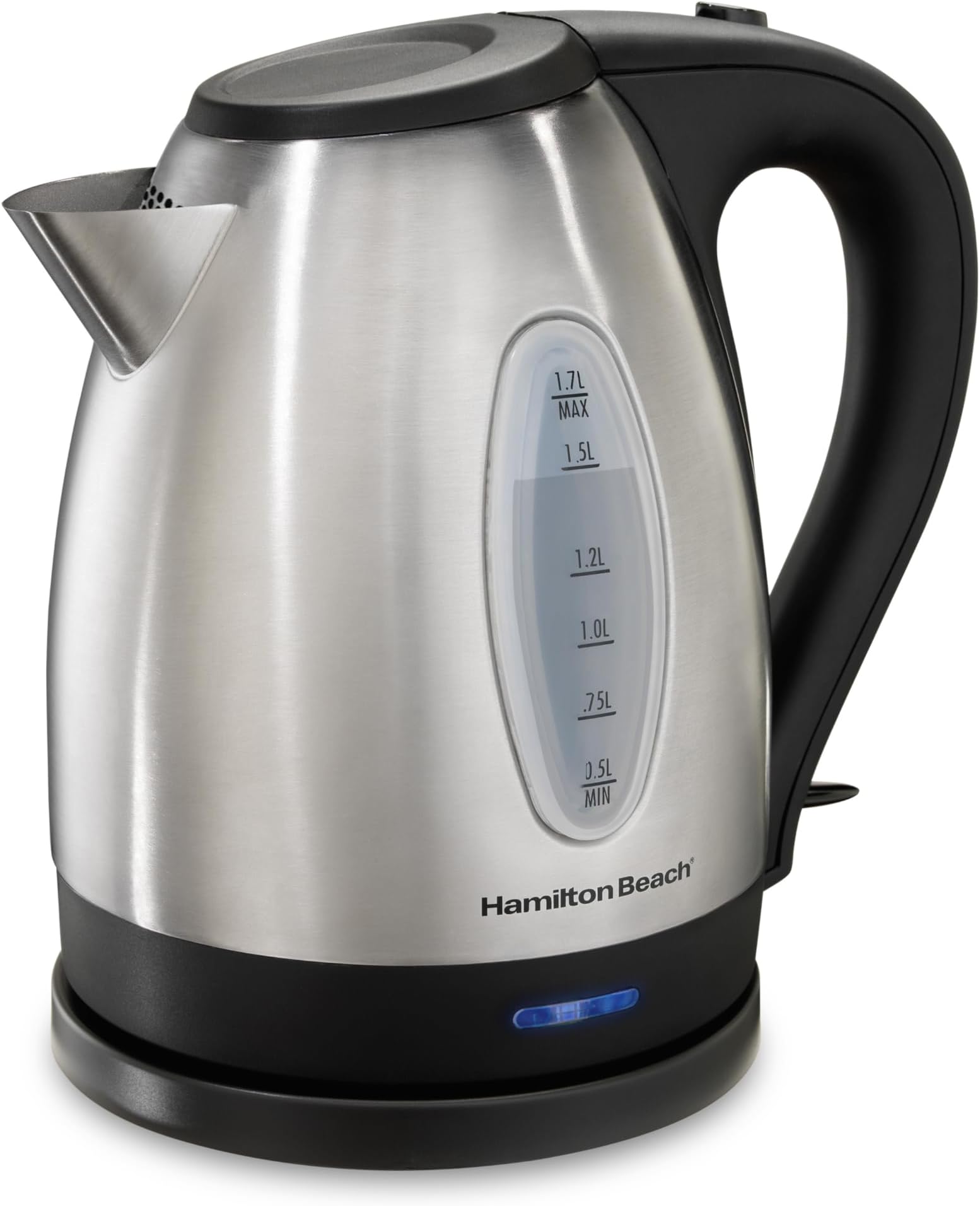 Amazon.com: Hamilton Beach Electric Tea Kettle, Water Boiler & Heater ...