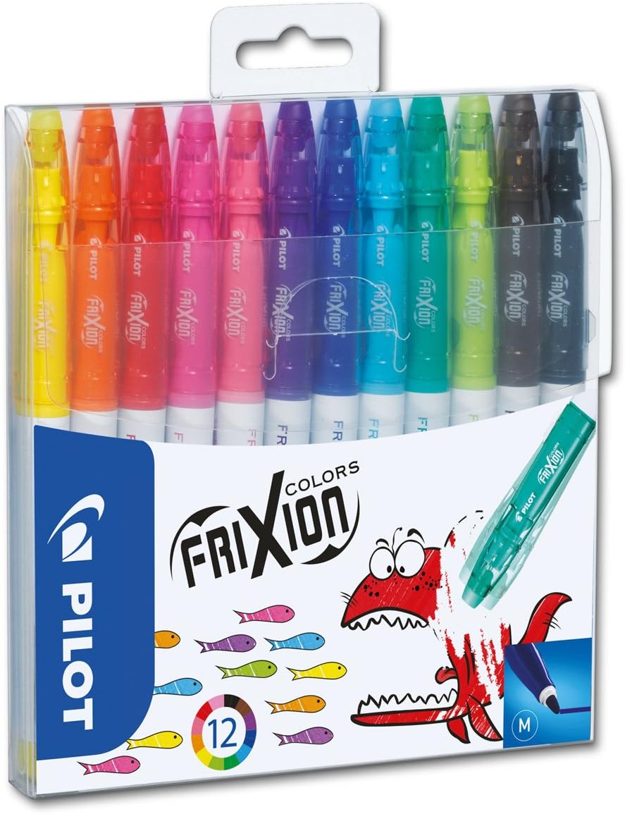 PILOT FriXion Light, radierbarer Textmarker, 6er Set (Neonpink ...