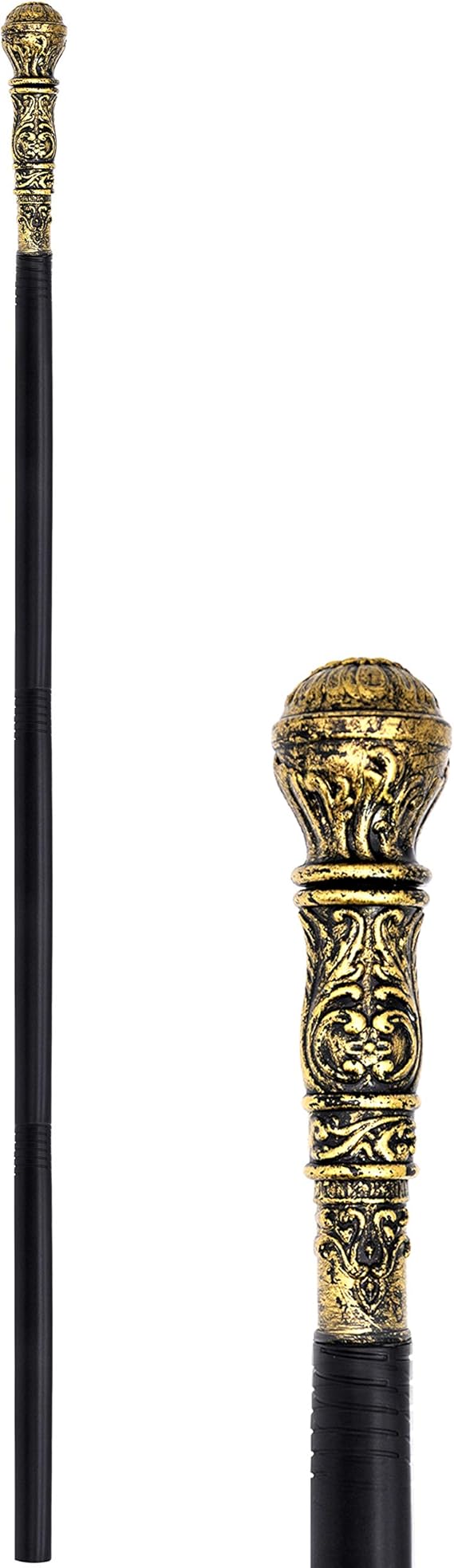 Amazon.com: JOYIN Elegant Vintage Gold Walking Cane Prop Stick for Kids ...