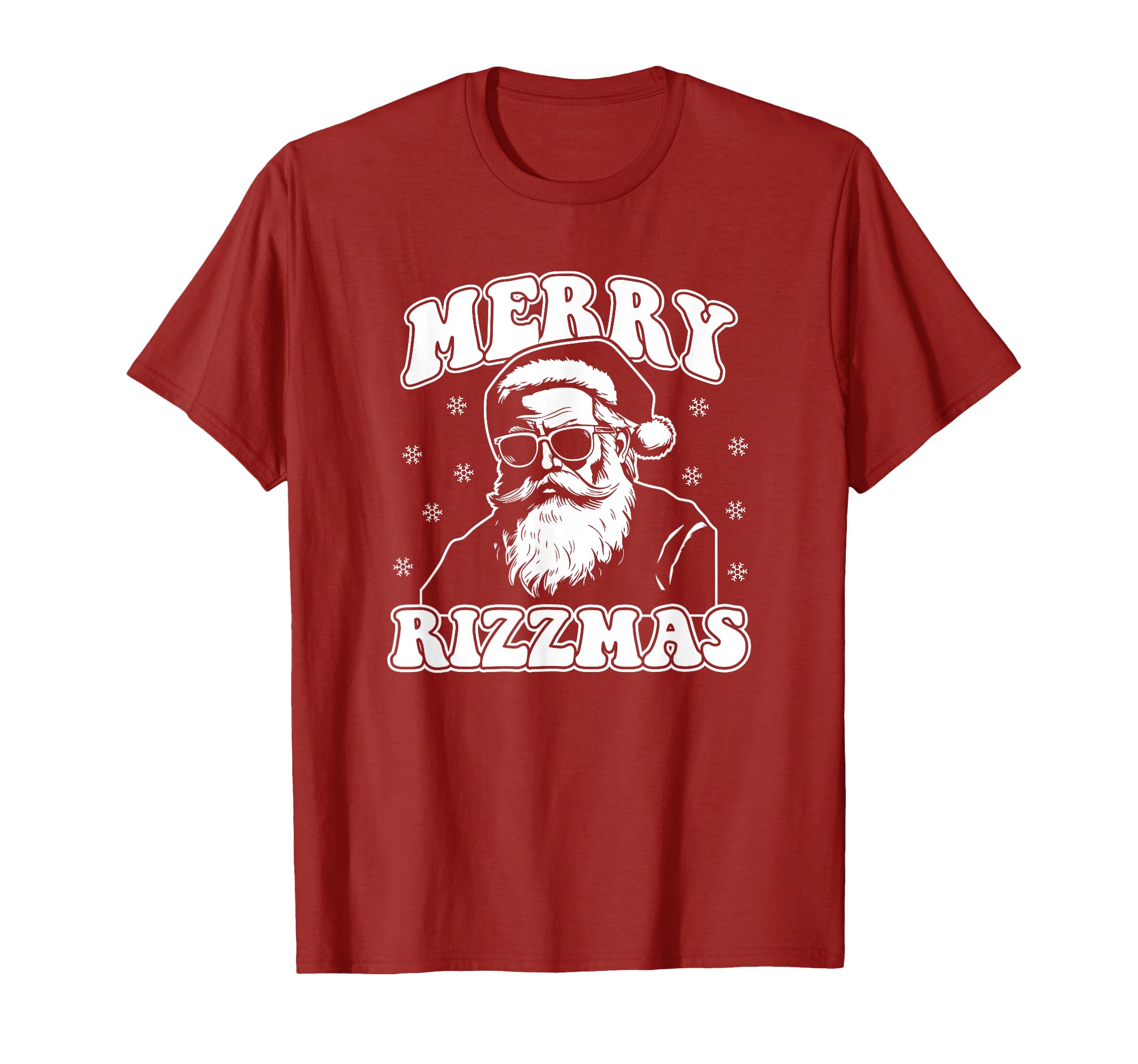 Amazon.com: Merry Rizzmas Funny Christmas Rizz Santa Claus Rizzler T ...