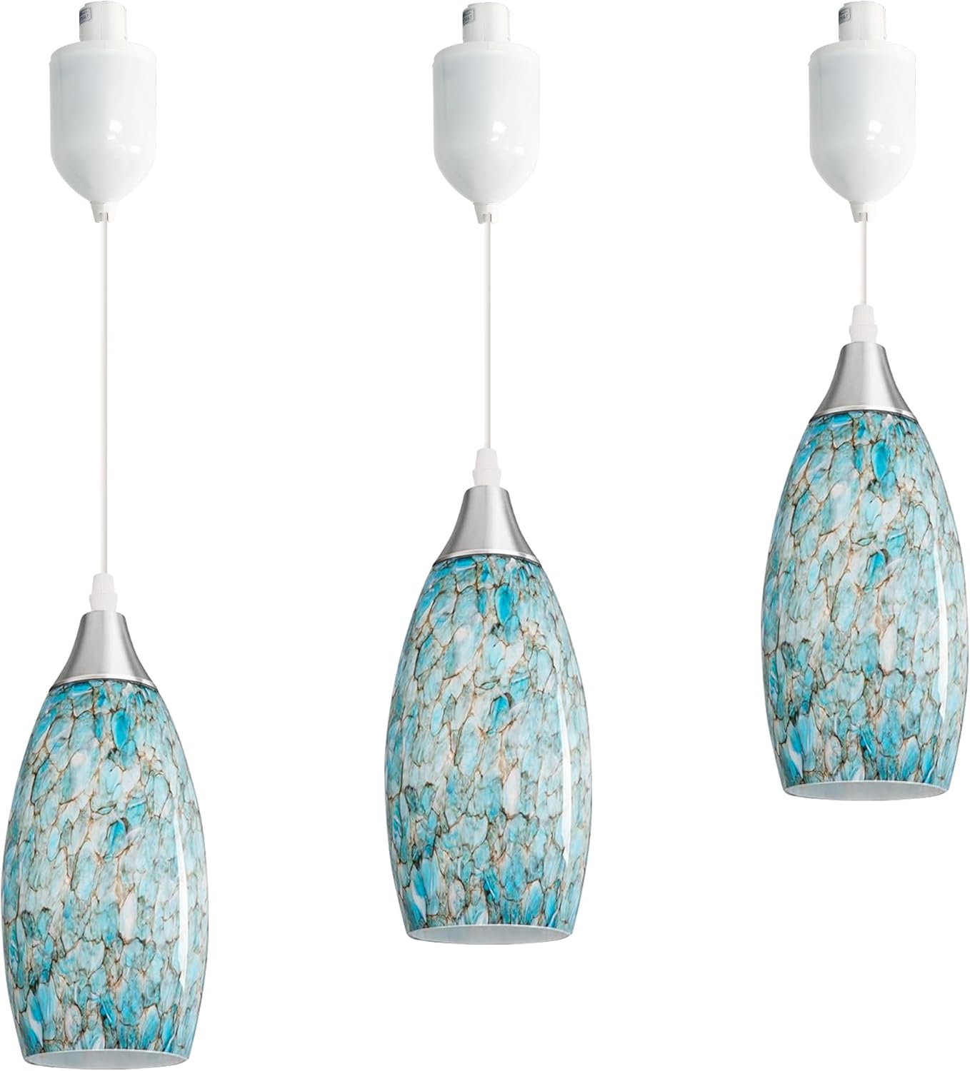 Kiven H-Type Track Lighting Pendants Adjustable Height,Modern h Track ...