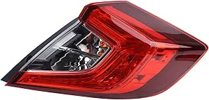 Amazon.com: Outer Taillight Right Side Tail Lamp Compatible with 2016 ...