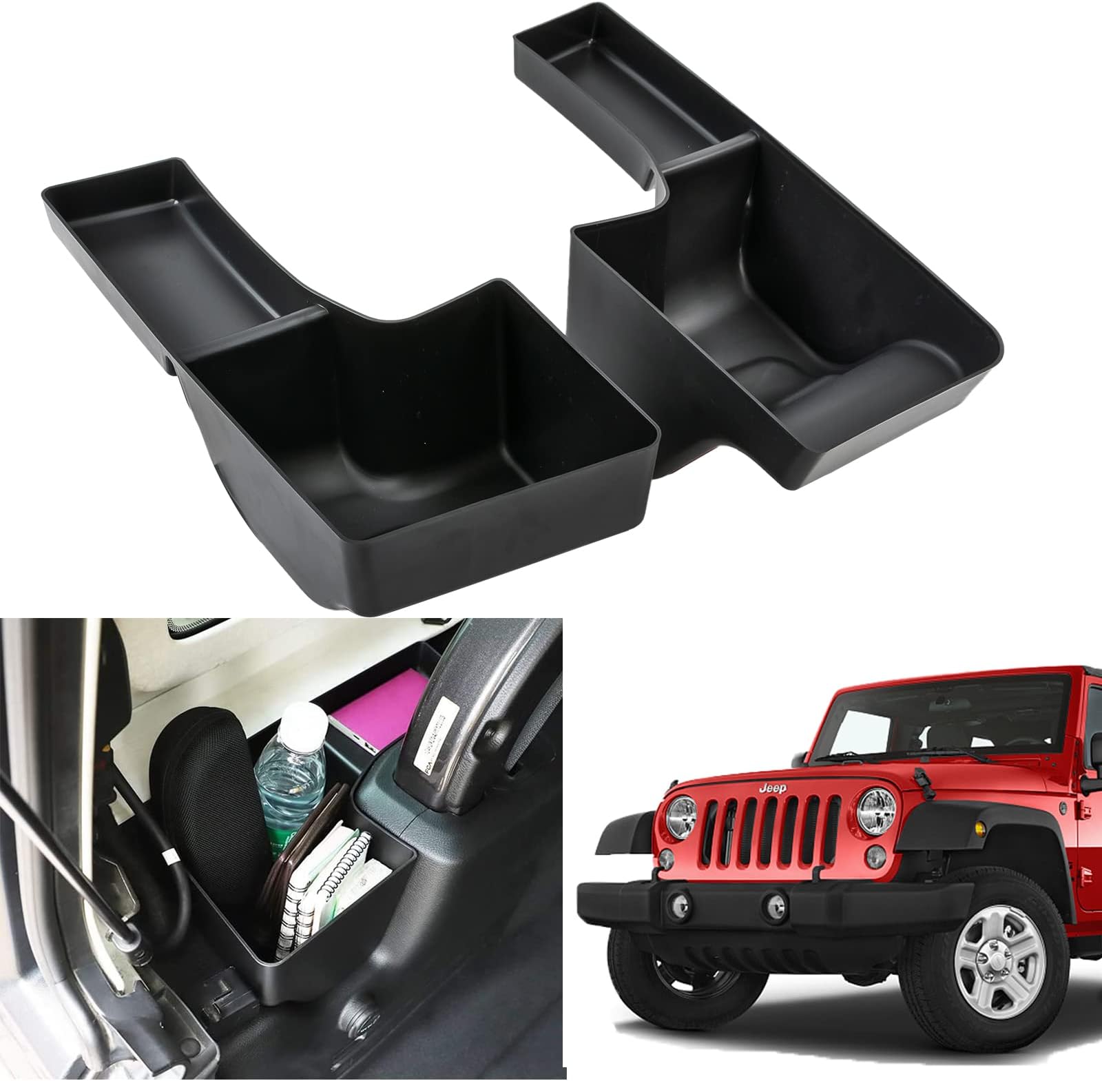 Amazon.com: KAKABAS Rear Wheel Well Storage Bin Compatible with ...