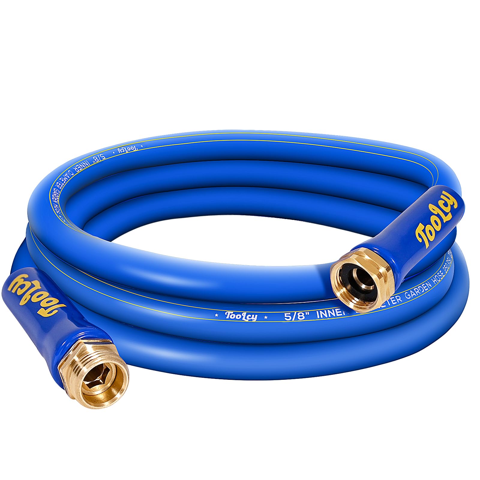 Amazon.com: TOOLCY Short Garden Hose with Swivel, 10 FT Durable 5/8 ...