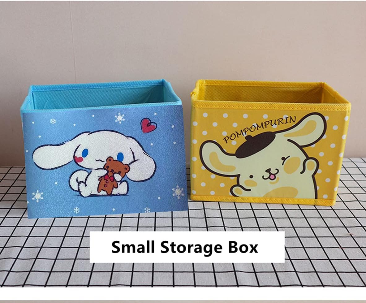 Buy Kerr's Choice Collapsible Storage Bin Kawaii Storage Box Blue ...