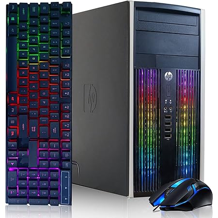Amazon.com: HP Gaming PC Desktop Computer - Intel Quad I5-7500 up to 3 ...