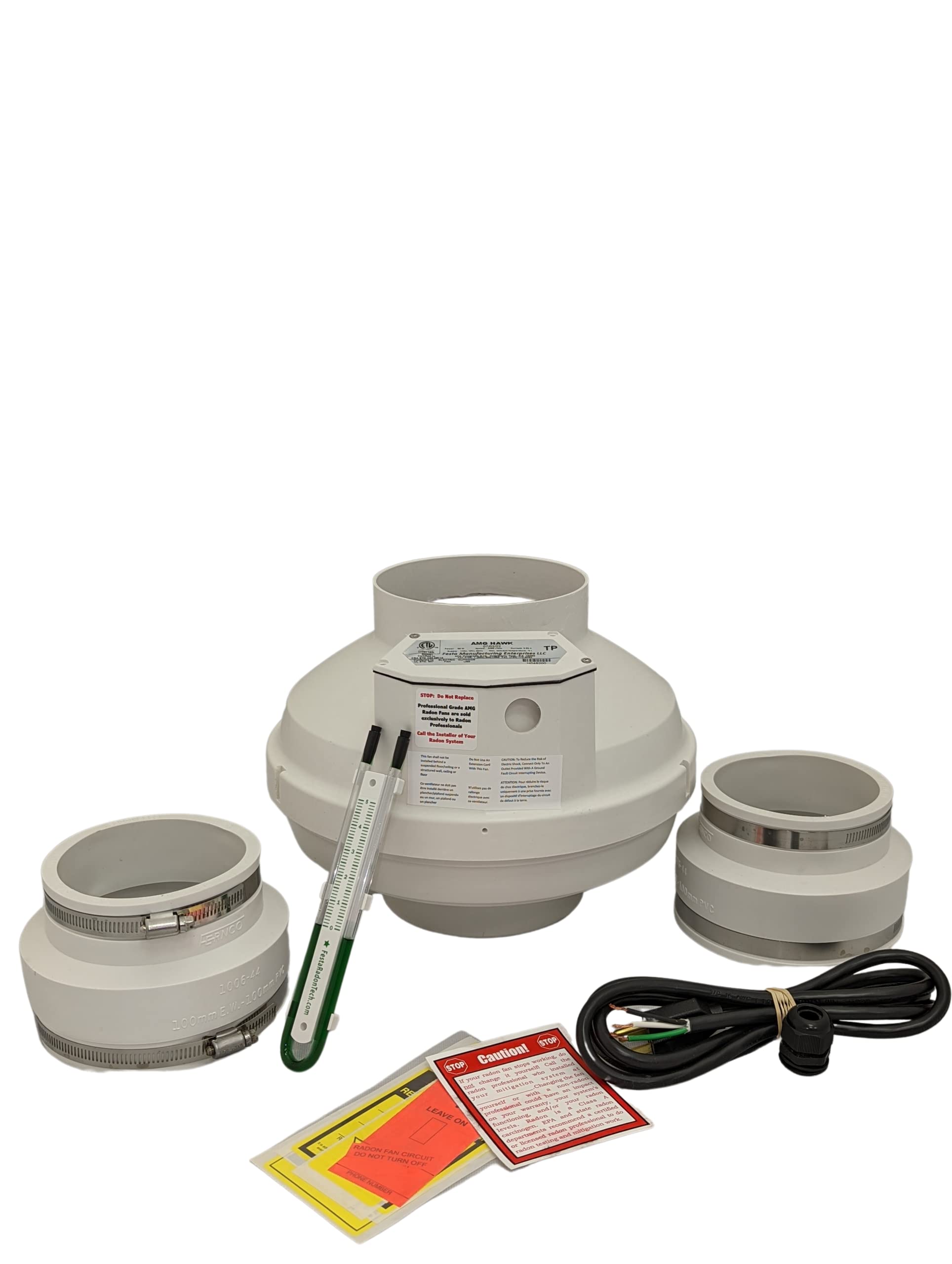 Hawk 6x4 Festa AMG Radon Fan Installation Kit : Amazon.ca: Automotive