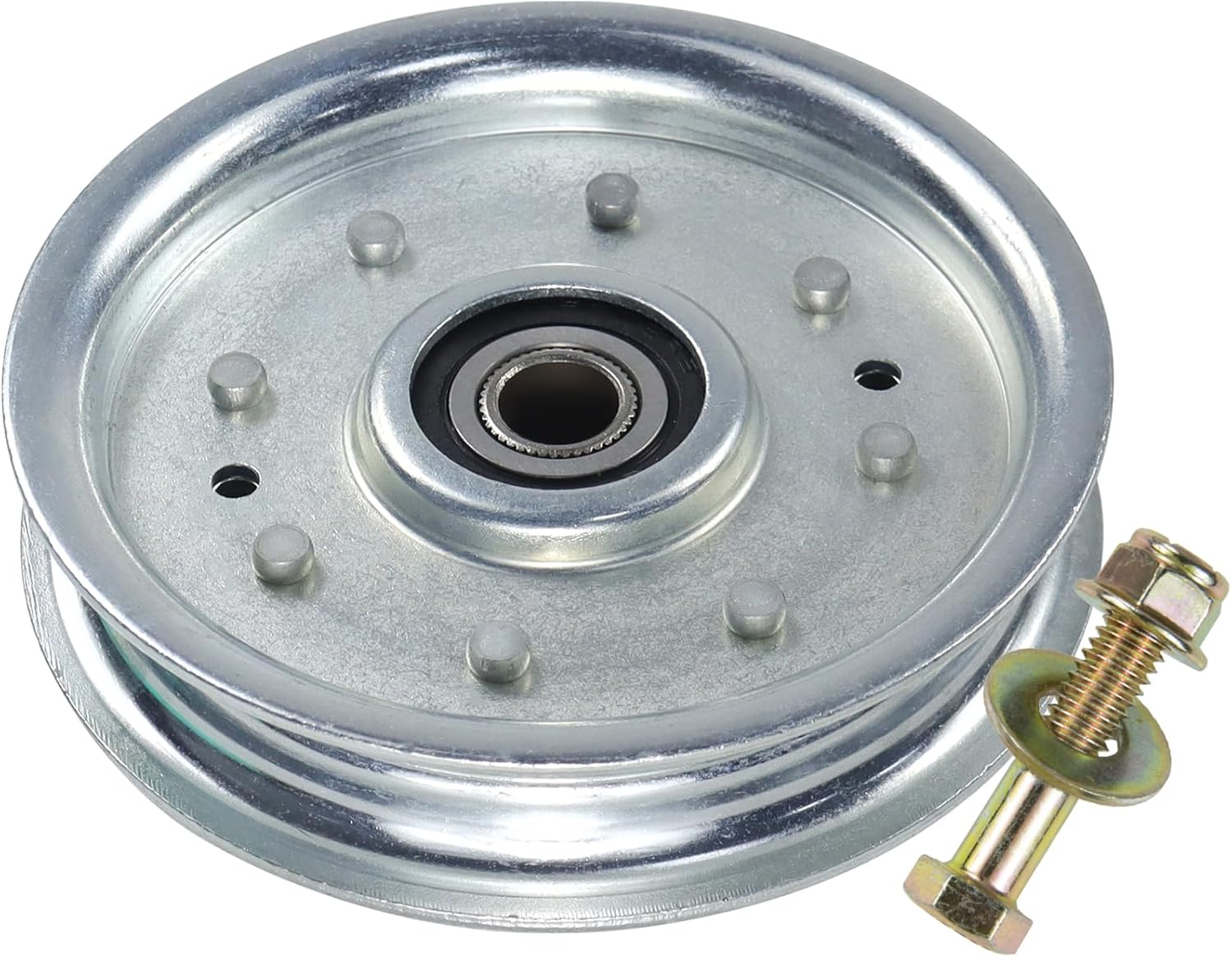 Amazon.com : NIDAIFEI AM37249 Flat Idler Pulley Replaces John Deere ...
