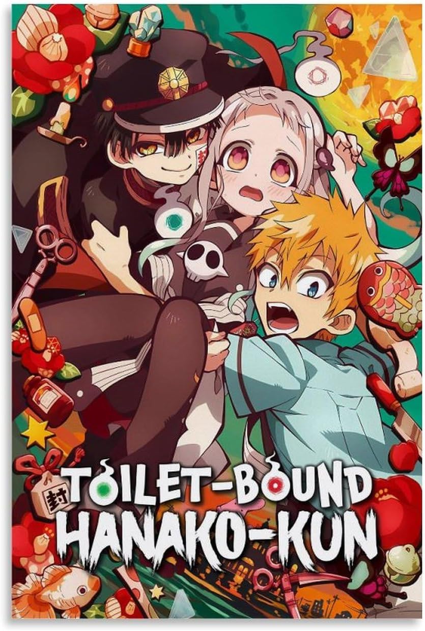 Amazon.com: Clickting Toilet-bound Hanako-kun (2020) Anime Poster ...